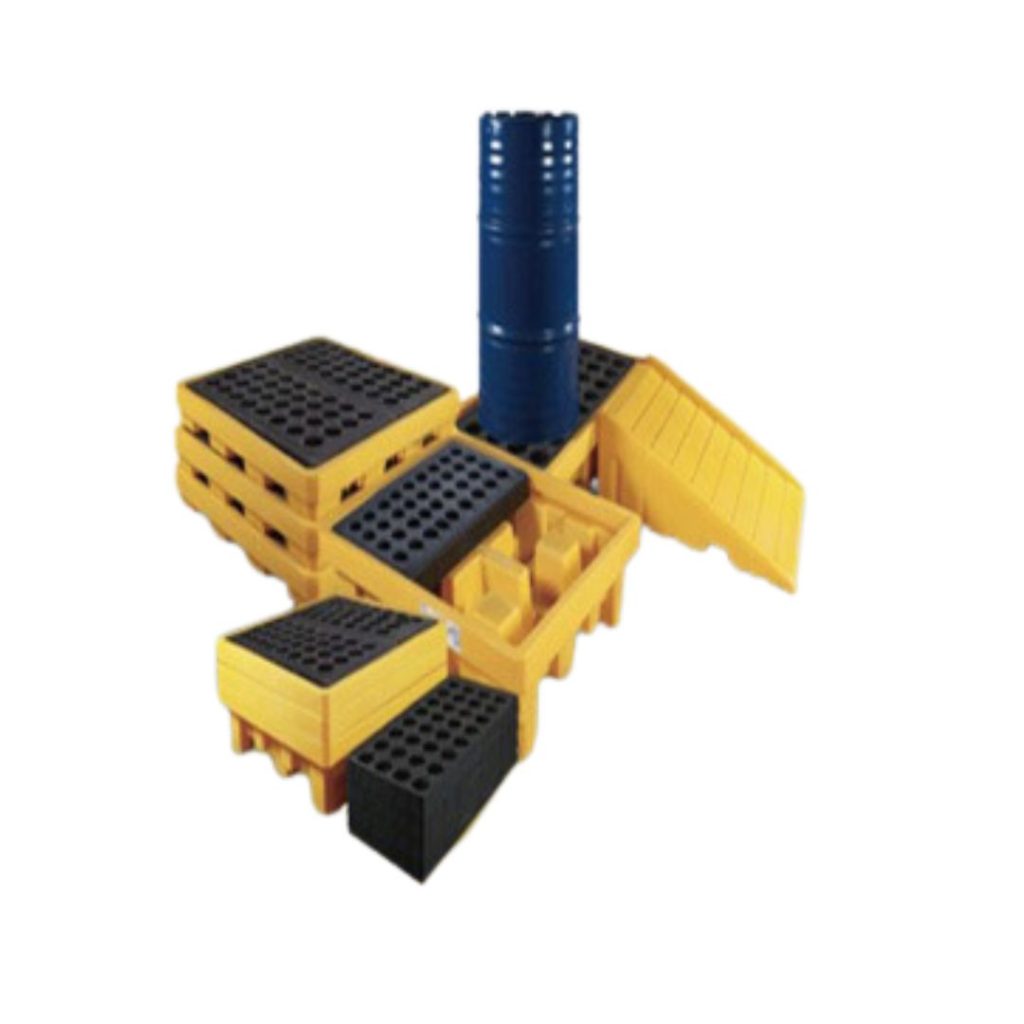 4 Drum Spill Containment Pallet