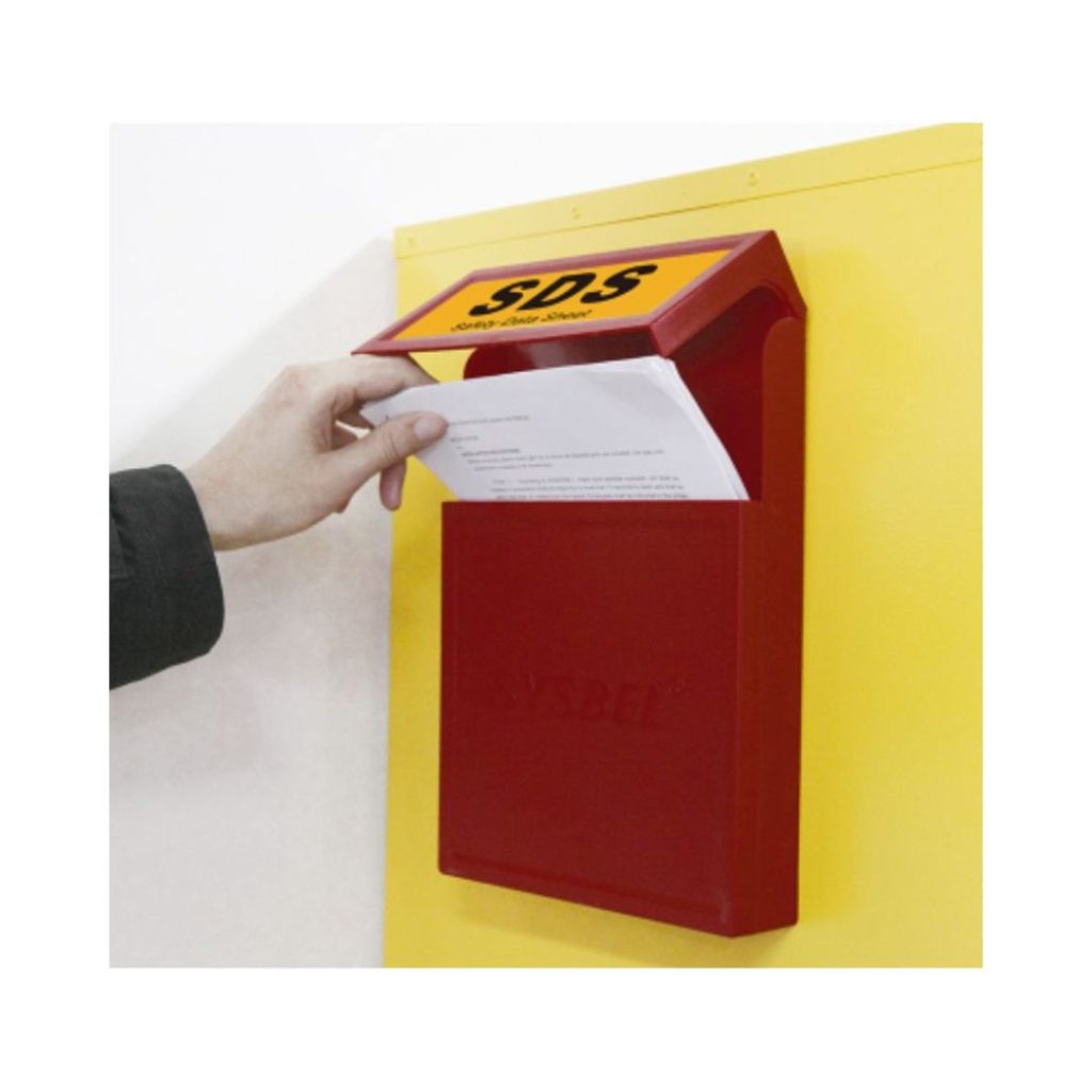 Safety Data Sheet Holder | Wall-Mounted | Durable Design
